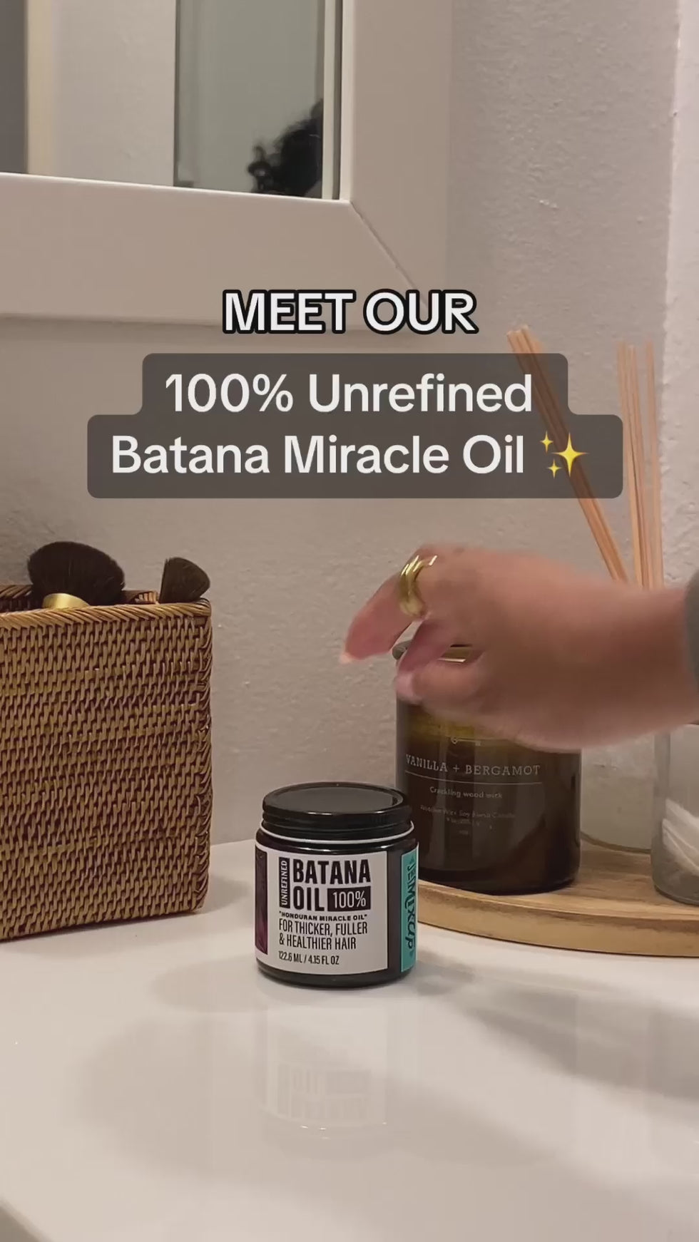 100% Unrefined Batana Oil 4 oz - Hotana aka The-Mix-Up